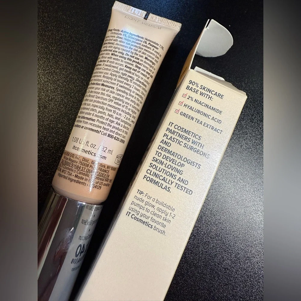 it cosmetics | Makeup | It Cosmetics Cc Nude Glow Skin Tint Spf 4 Light ...